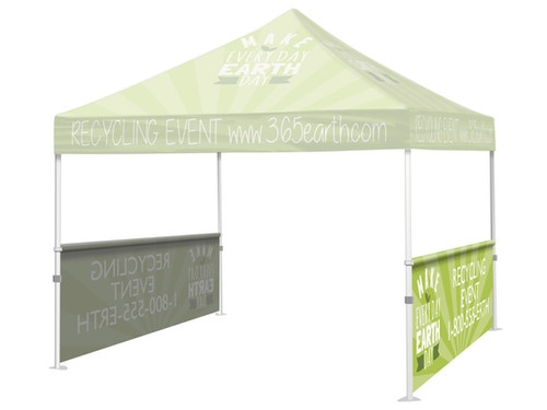 10x4ft Custom Half Wall | Branded Canopies