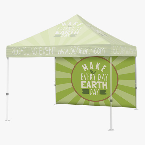 10x4ft Custom Half Wall | Branded Canopies