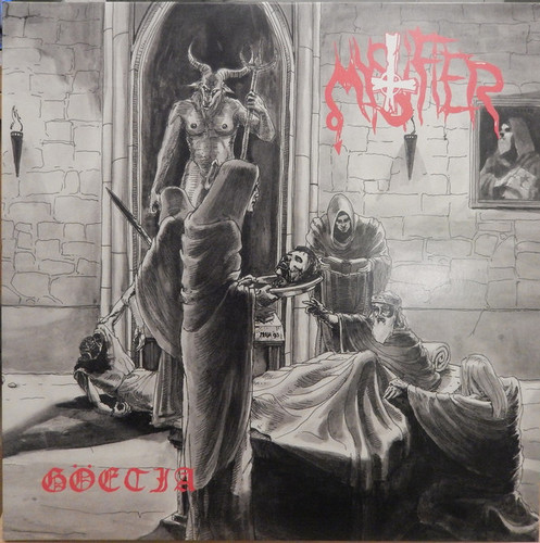 MYSTIFIER - Goetia - LP (Red/Orange Marble Vinyl) | Brazilian Ritual Rec