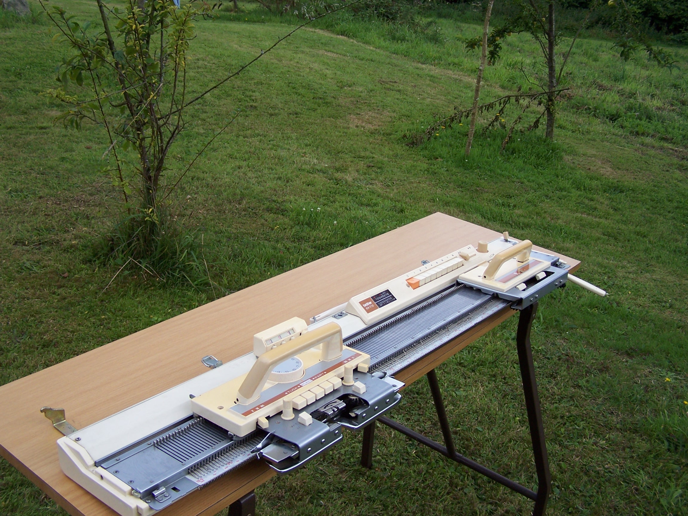 Brother 710 Button Selector Knitting Machine