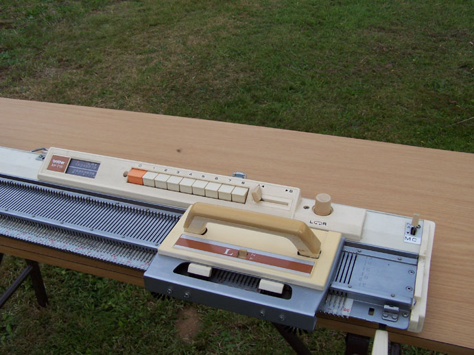 Brother 710 Button Selector Knitting Machine