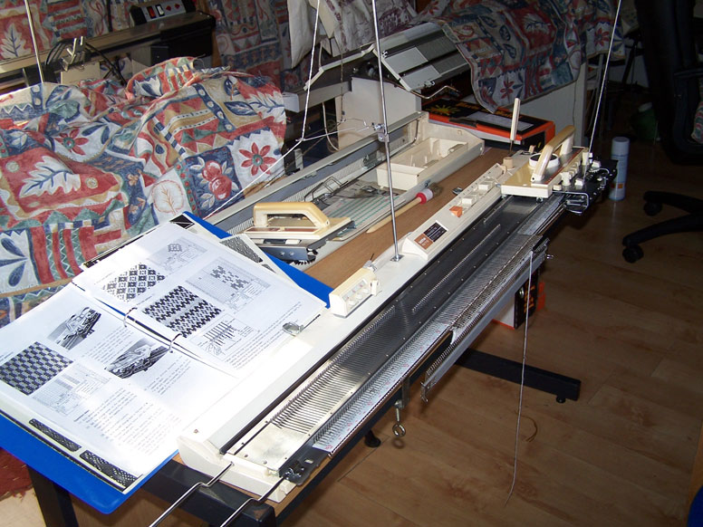 Brother 710 Button Selector Knitting Machine