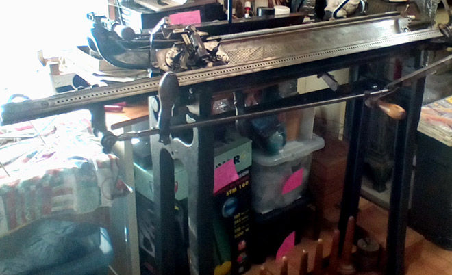 Dubied Hand Knitting Machine