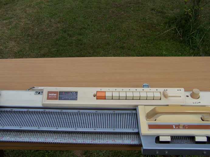 Brother 710 Button Selector Knitting Machine