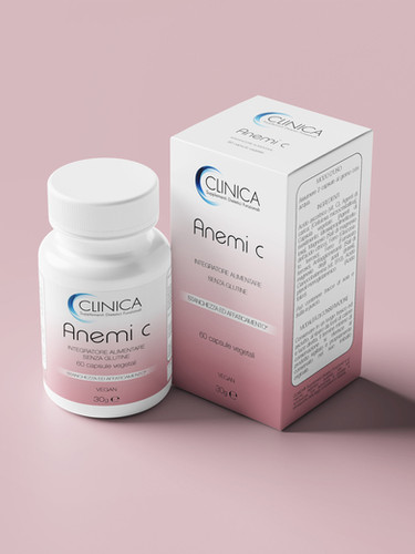 Anemi c 60 capsule vegetali | CLINICA Supplementi Dietetici Funzionali®