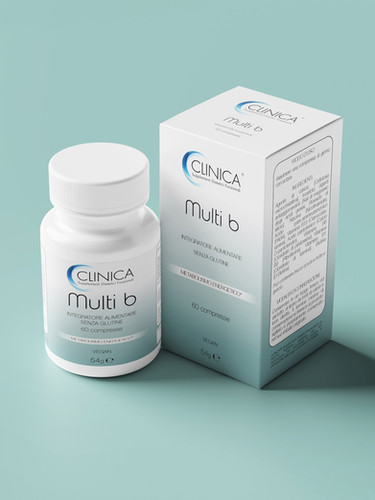 Multi b 60 compresse | CLINICA Supplementi Dietetici Funzionali®