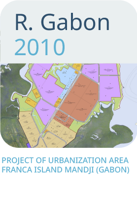 Project of urbanization area Franca Island Mandji (Gabon)