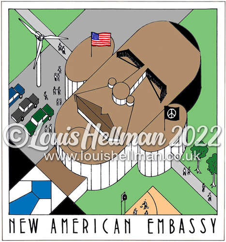 B. New American Embassy | Hellman Cartoons