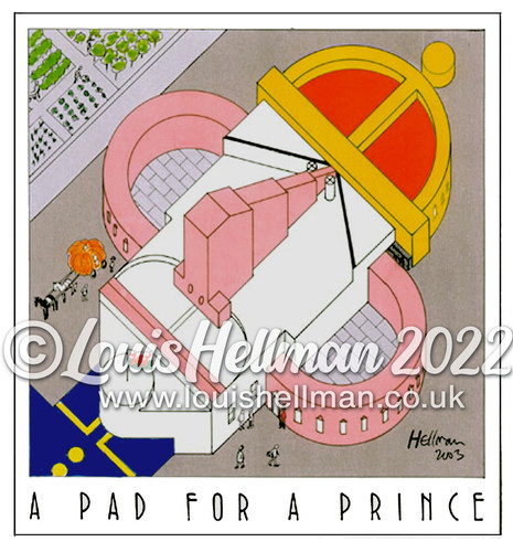 A Pad For A Prince | Hellman Cartoons