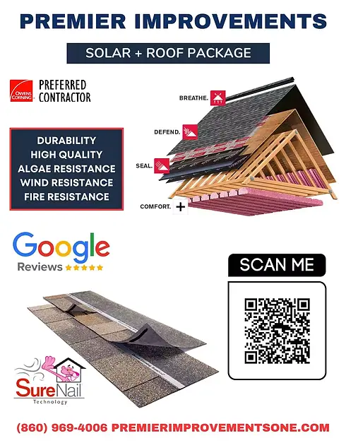 Best Solar Companies | Connecticut | Premier Improvements Solar