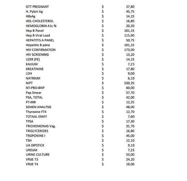 Tariffs | sabacares.org