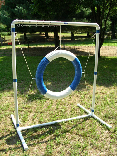 PVC Tire Jump - Non-Breakaway | Mark's Agility