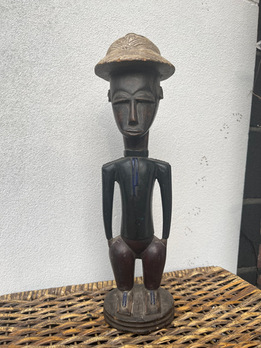 Thinking Man Traditional African Sculpture | Pure Lagos