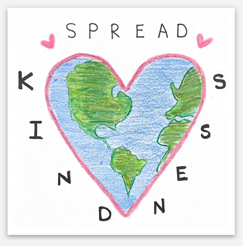 Week of Respect Kindness Sticker | Pinecrest Sloan Cany