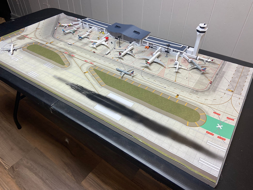 Model Airport Network | Terminal Buildings