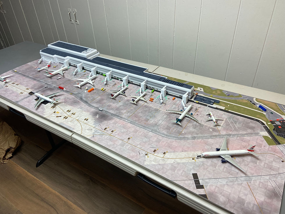 Model Airport Network | Terminal Buildings