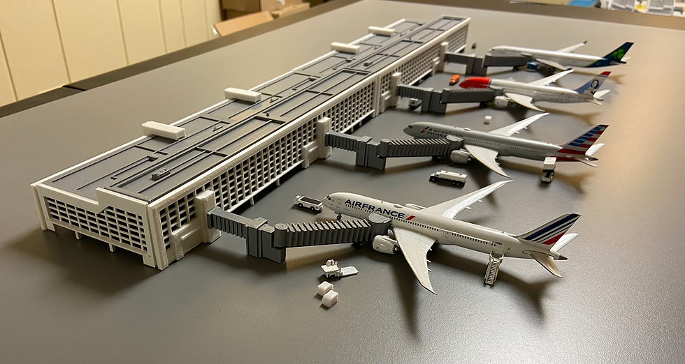 Model Airport Network | Terminal Buildings