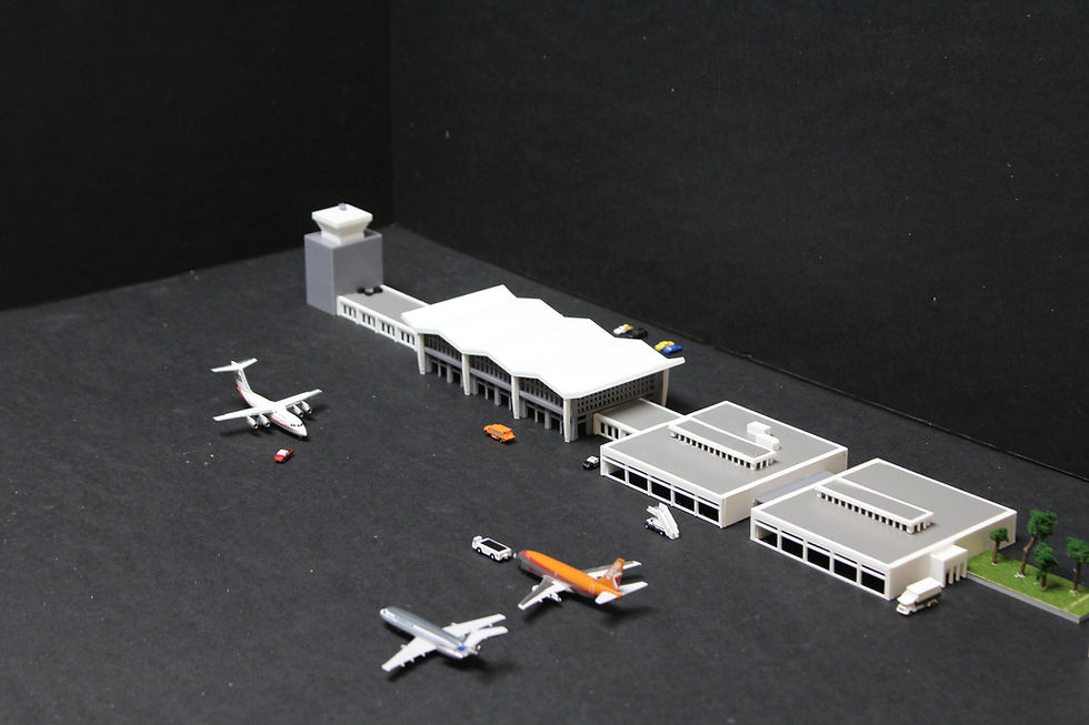 Model Airport Network | Terminal Buildings