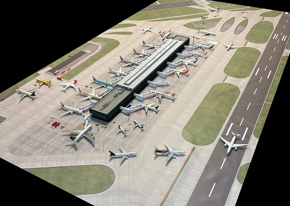 Model Airport Network | Terminal Buildings