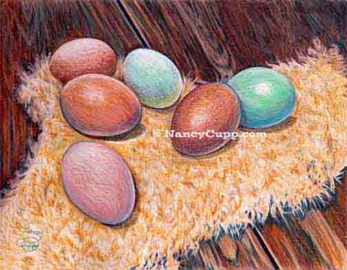 SOFT EGGS | Nancy Cupp Art Studio