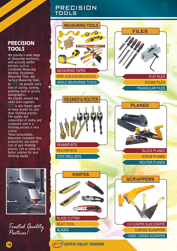 PRECISION TOOLS | SVT