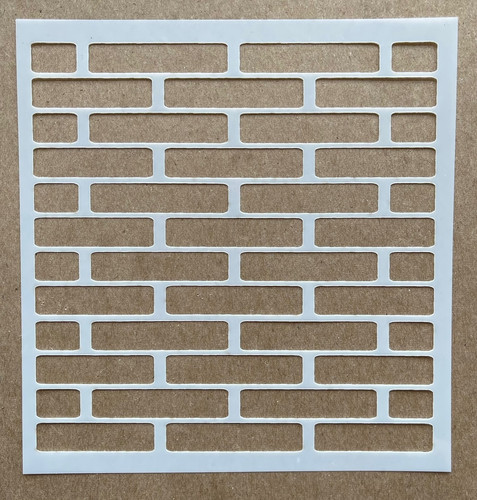 Brick Stencil SM122 | My Vxw Site V47dag