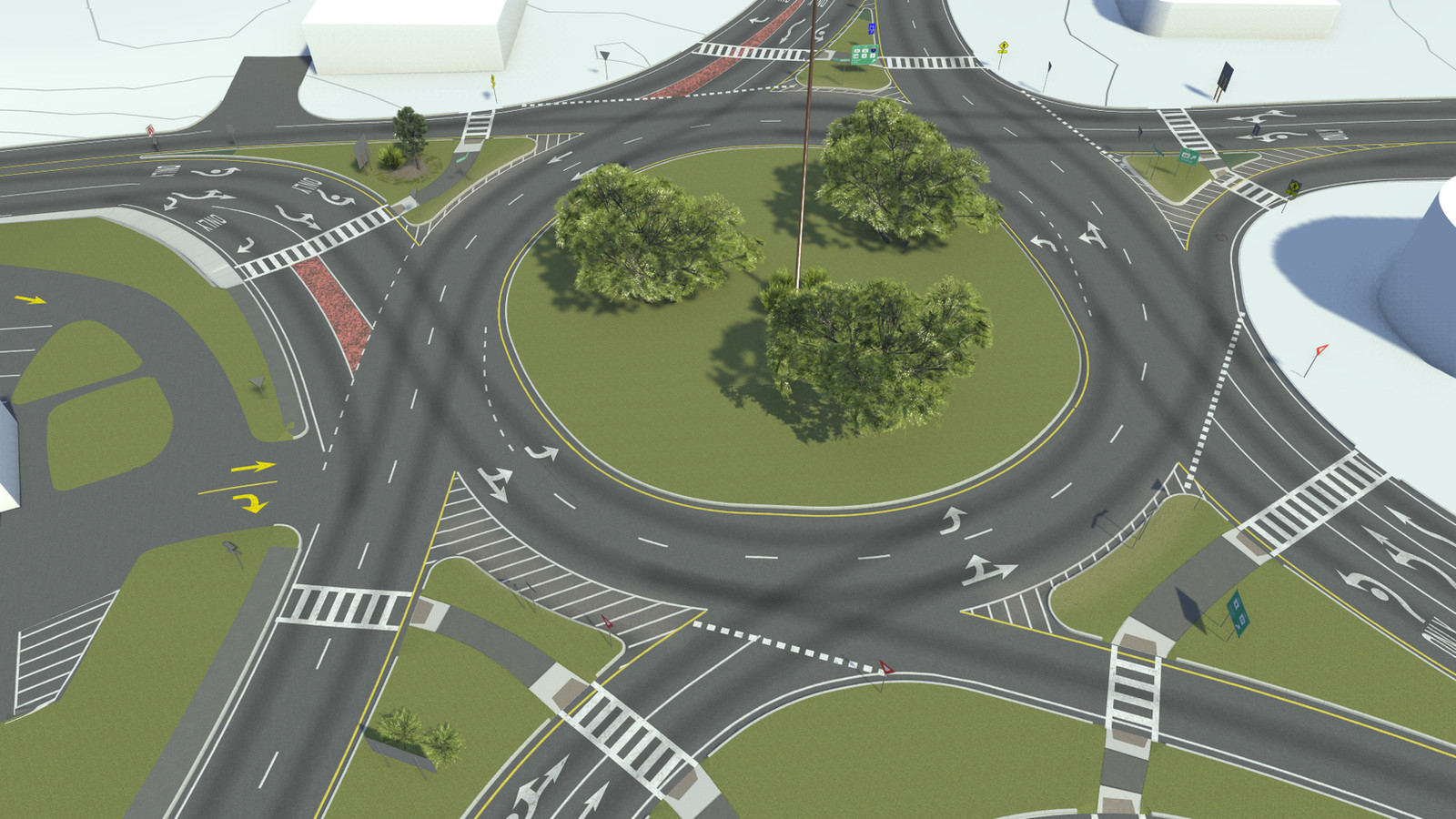 VectorZero RoadRunner Spiral Roundabout