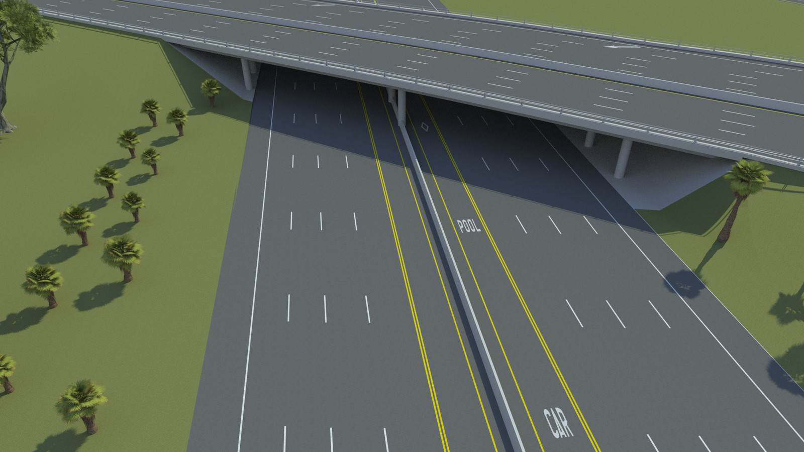 VectorZero Freeway Overpass 3
