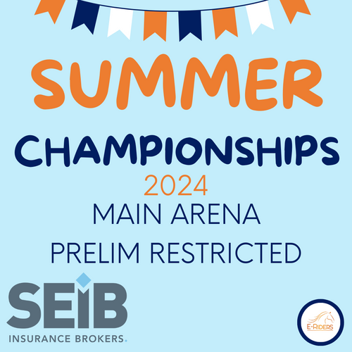 Prelim Restricted - Main Arena Summer Championships | New E-Riders