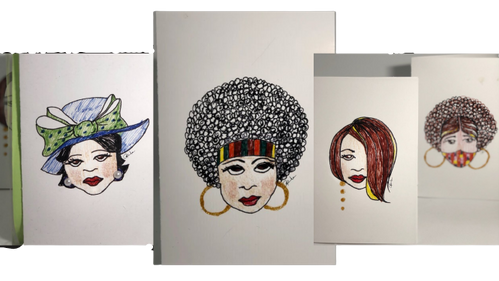 Li'l Sistas - Notecards | Sista Girl Cards