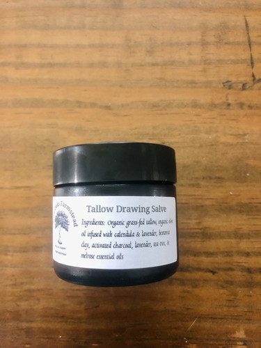 Tallow Drawing Salve | Iron Oaks Farmstead
