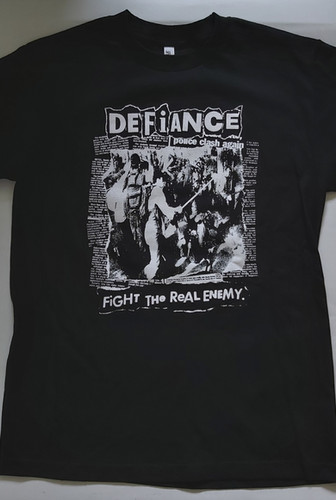 Defiance - Fight The Real Enemy T-Shirt | Inner City Merch