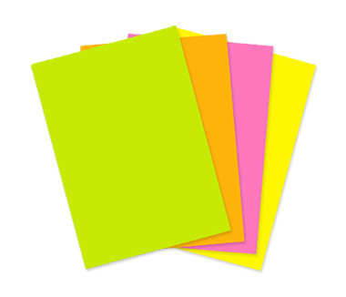 10 hojas de color | Student Paper