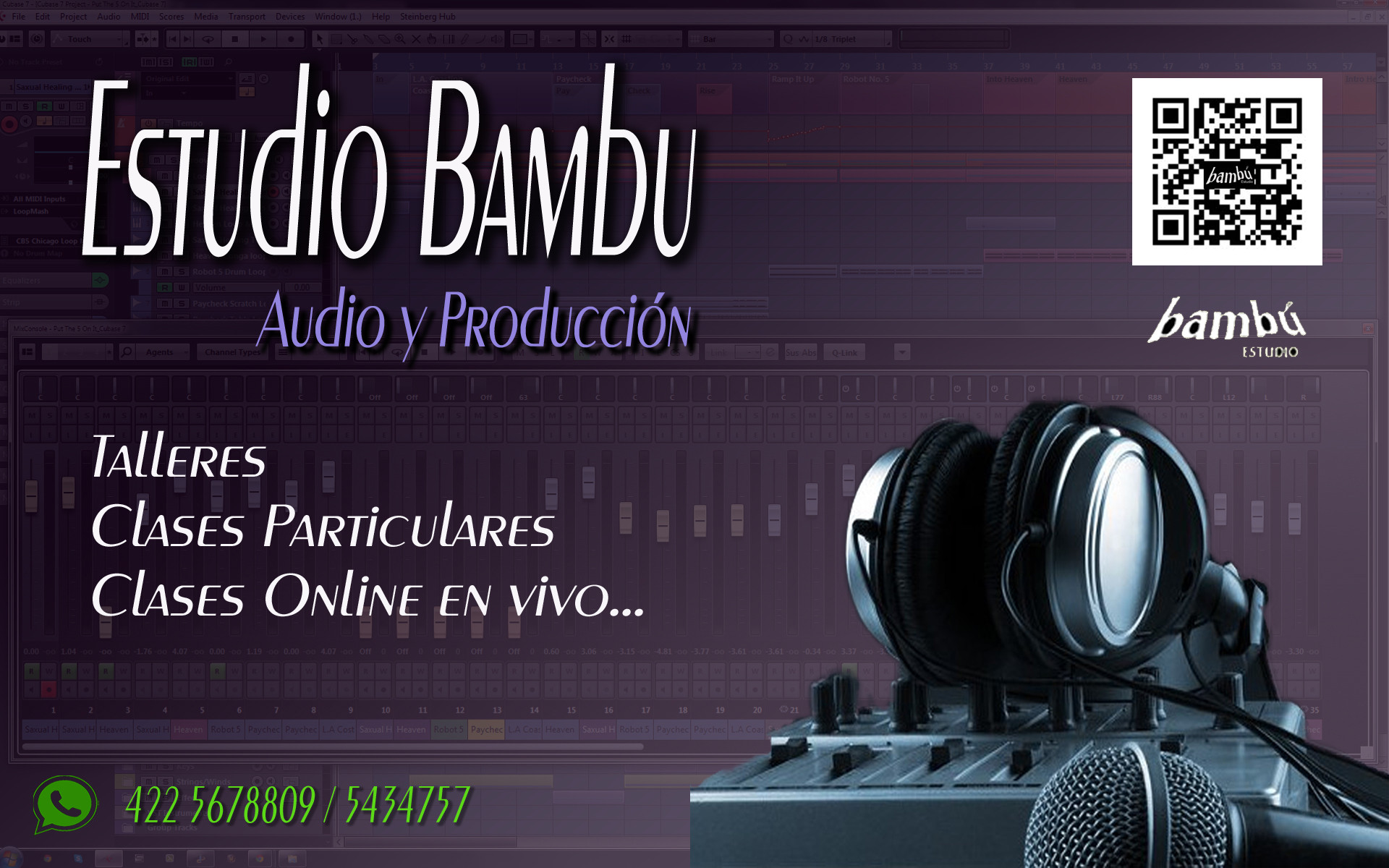 Estudio de Grabación / Clases de Audio