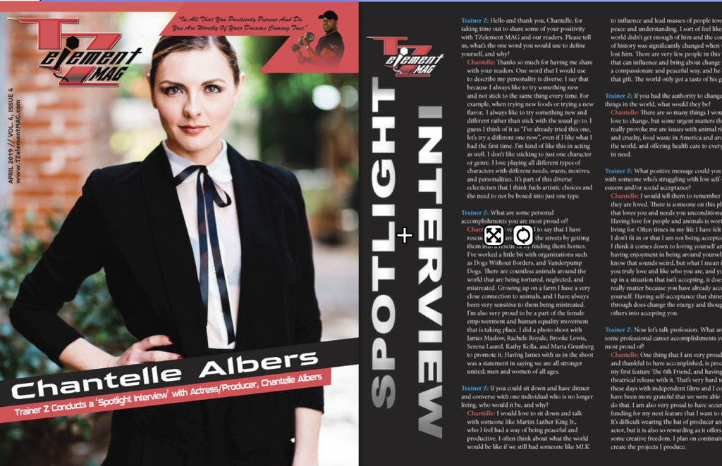 Home | American Actress Chantelle Albers