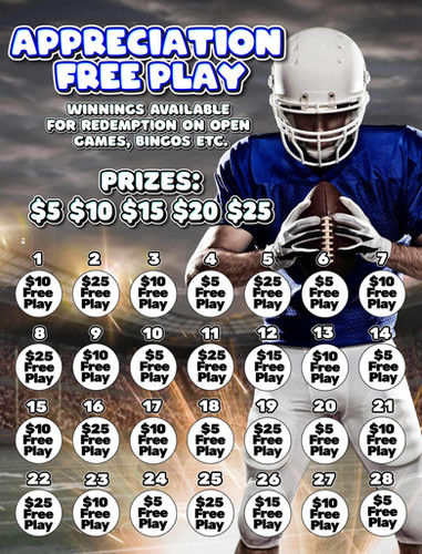 Football Appreciation Board | Dashy Vegas Shop