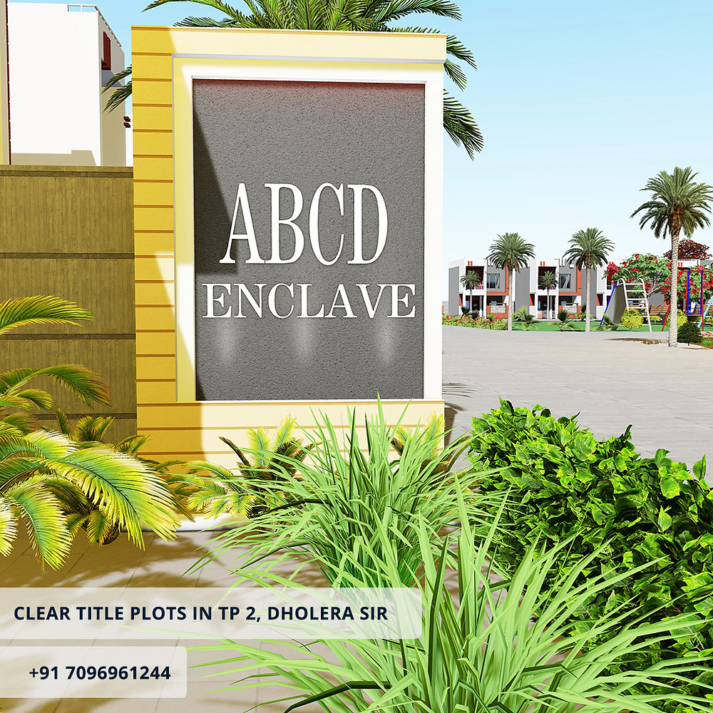 Dholera Smart City Plots Close to ABCD Building, Expressway and Metro