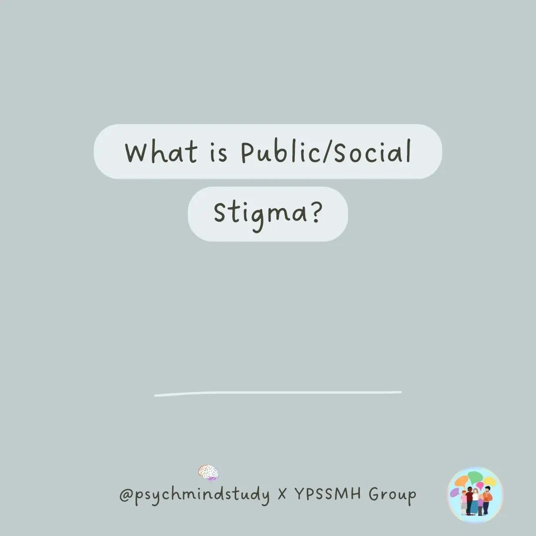 Mental Illness Self-Stigma | Self-Stigma in YP