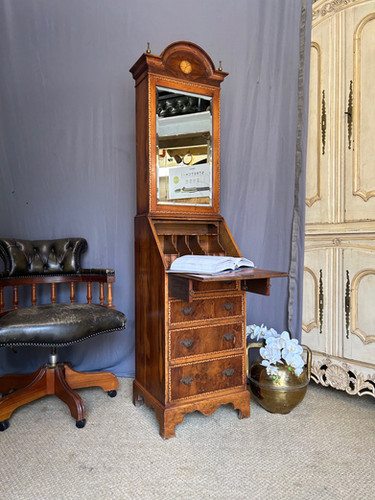 Longdale Reproductions London Narrow Bureau | goatandchairantiques