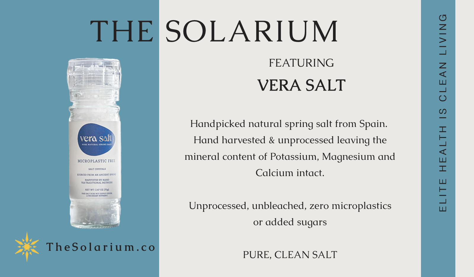 VERA SALT | The Solarium