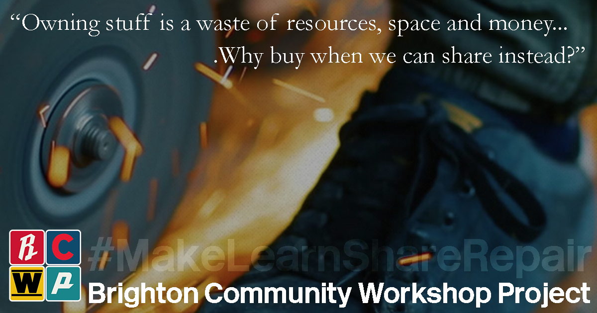 Brighton Community Workshop | Tool Library