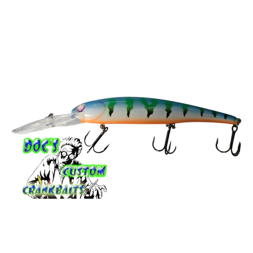 Bandit Walleye Deep in Parrot | Doc's Customs