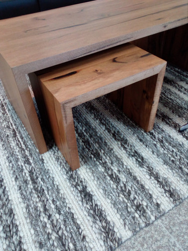 Nest of Marri Coffee Table & Side Tables | Bay Furniture