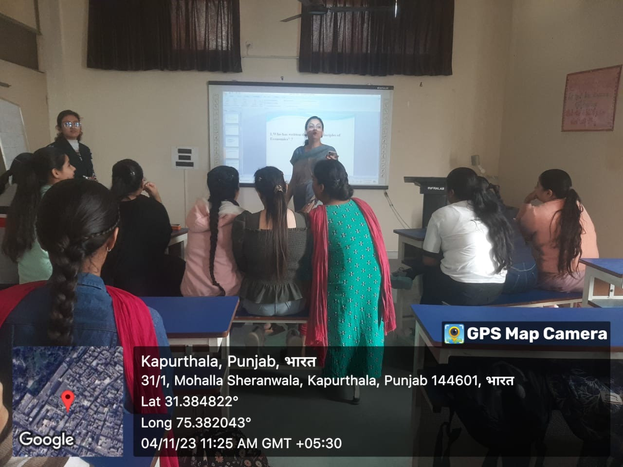 Inter-class Quiz Competition 61220 | Hindu Kanya College