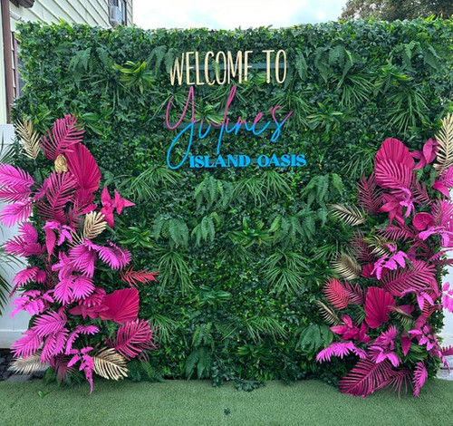 8FT X 8FT Tropical Backdrop Wall | LI Backdrops