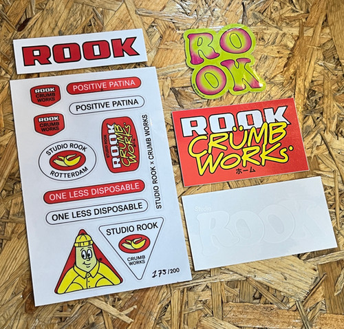 ROOK x CRUMB "Sticker Set" | CRUMB WORKS