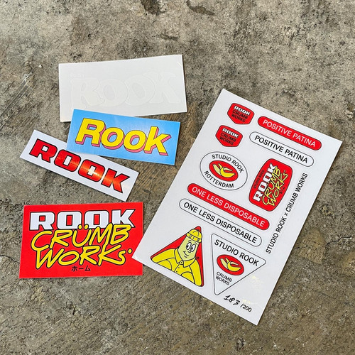 ROOK x CRUMB "Sticker Set" | CRUMB WORKS