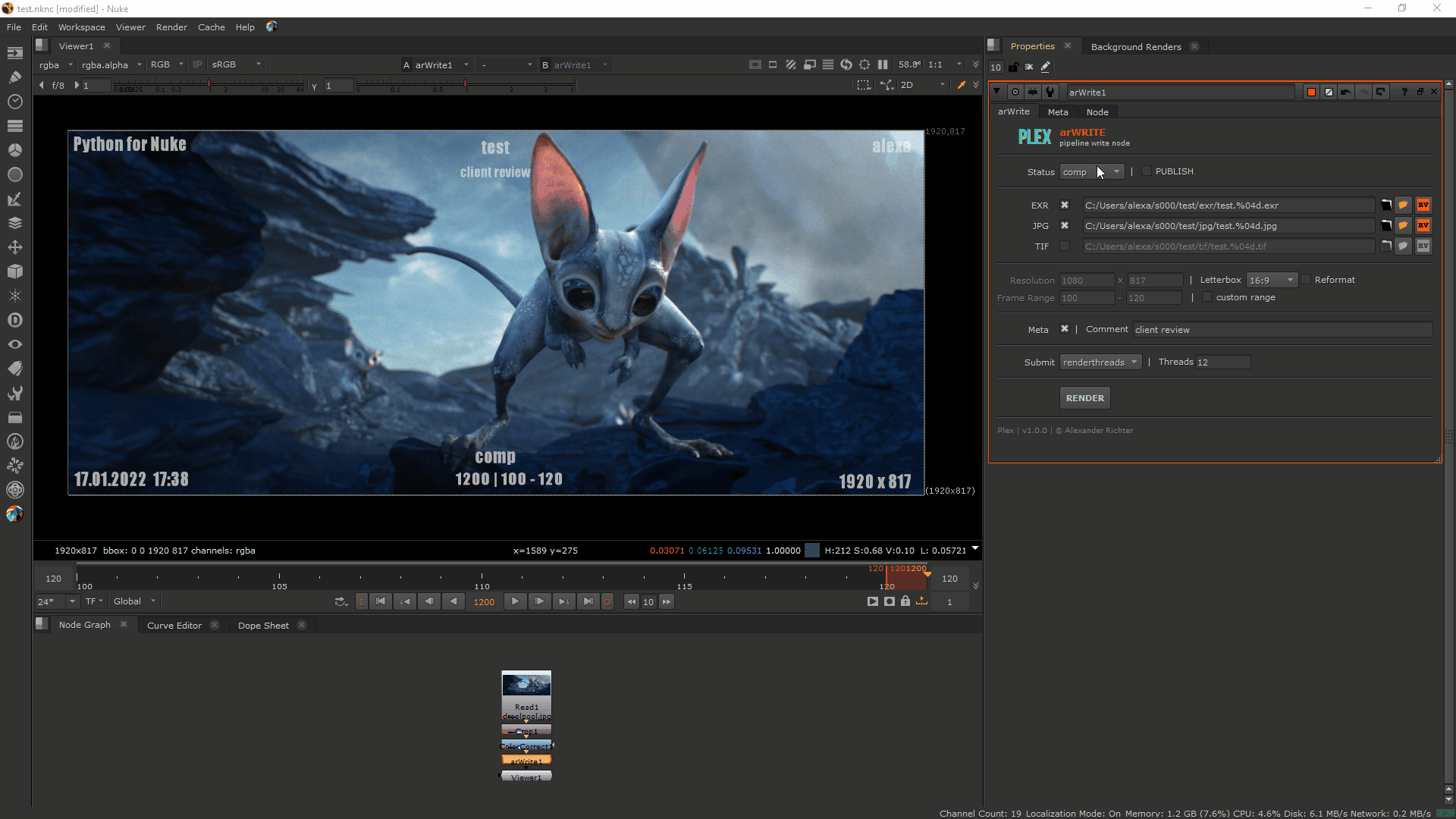 Enhance Nuke Workflows with Python