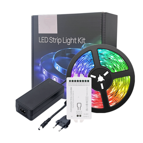 WLED Sounds Reactive ESP32 WS2815 Kit | AthomTech