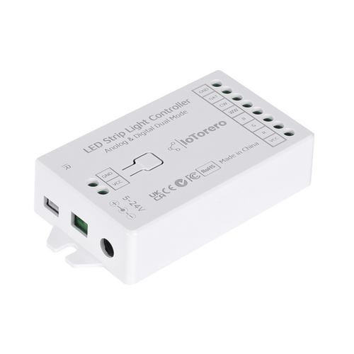 WLED RGBCCT Analog and Digital Light Strip Controller | AthomTech